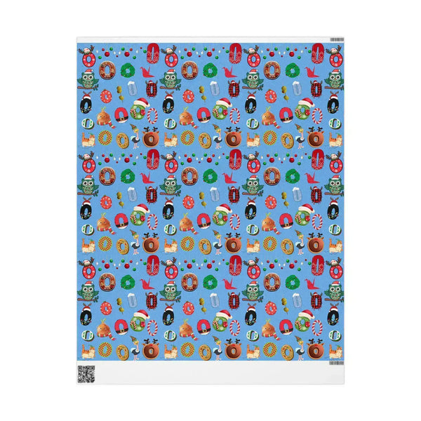 "O" Christmas Wrapping Paper – Alphabet Gift Swap Collection – Cady ...